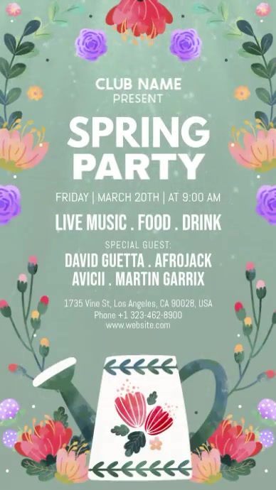 spring Template | PosterMyWall