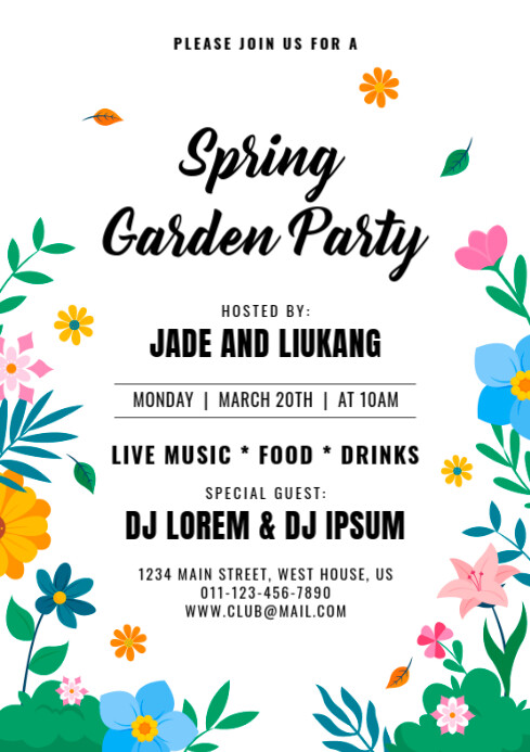 Copy of spring | PosterMyWall