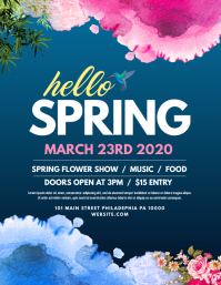 Spring Season Flyer / Poster Template | PosterMyWall