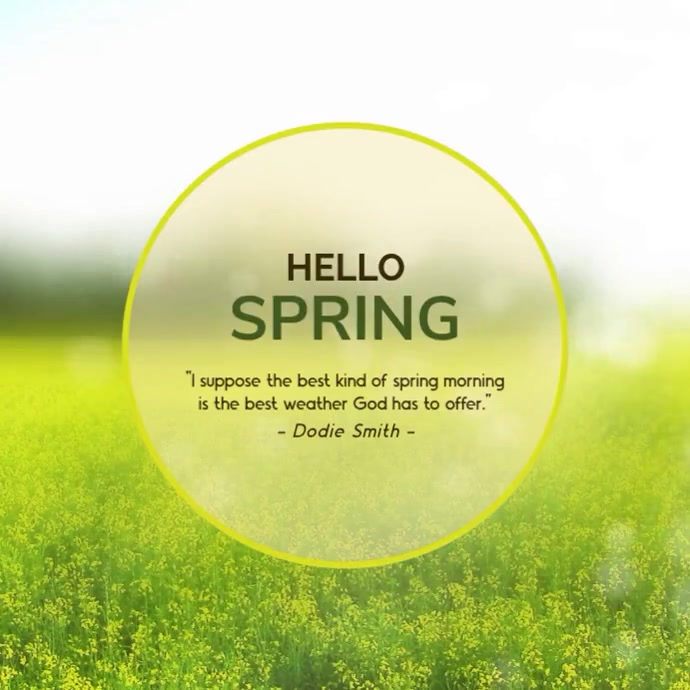 spring Template | PosterMyWall