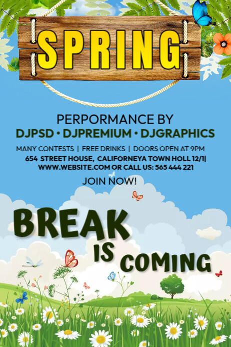 Copy of Spring | PosterMyWall