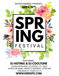 Spring Craft Vendor Event Template | PosterMyWall