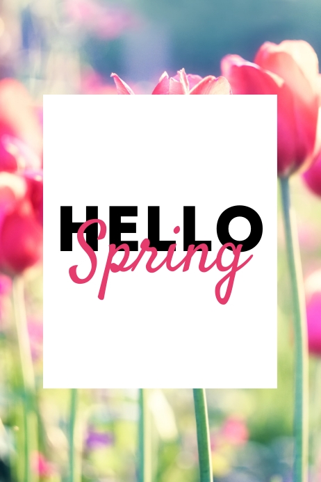 Plantilla de Primavera | PosterMyWall