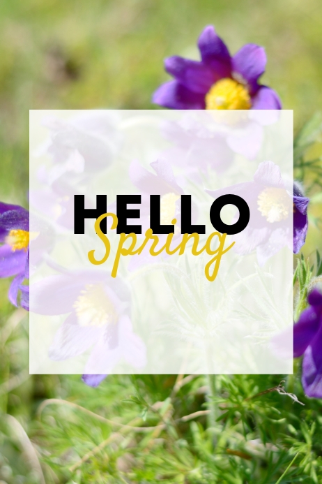 Plantilla de Primavera | PosterMyWall