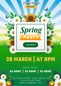 spring Template | PosterMyWall