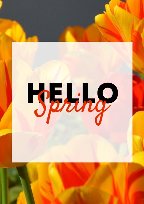 SPRING Template | PosterMyWall