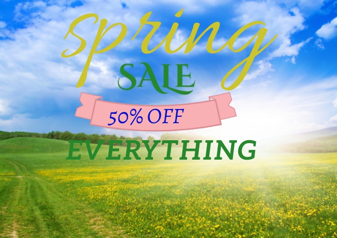 SPRING Template | PosterMyWall