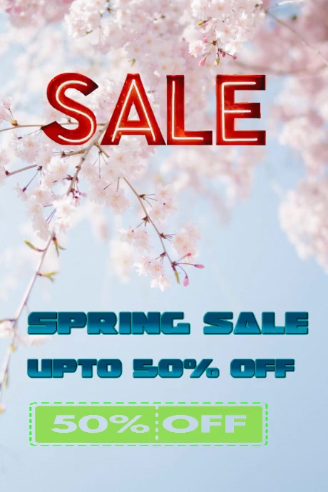 Spring Template | PosterMyWall