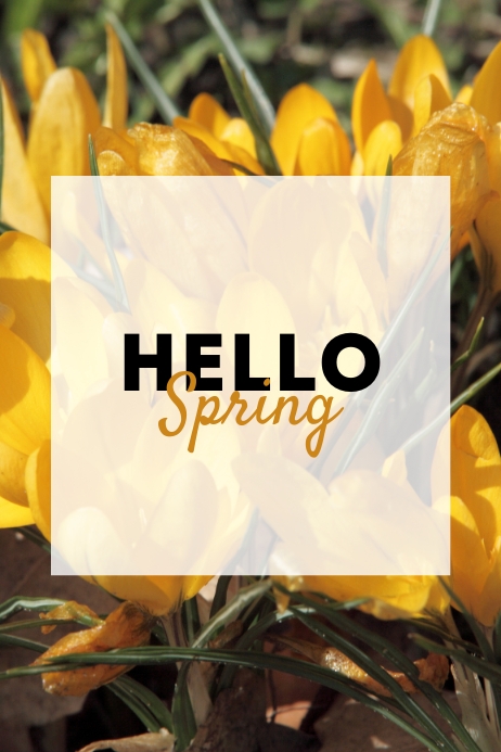 SPRING Template | PosterMyWall