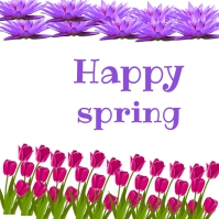 spring is here Template | PosterMyWall