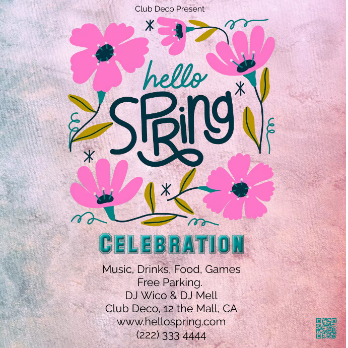 Copy of spring | PosterMyWall