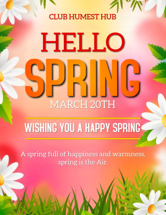 Copy of Spring Design | PosterMyWall