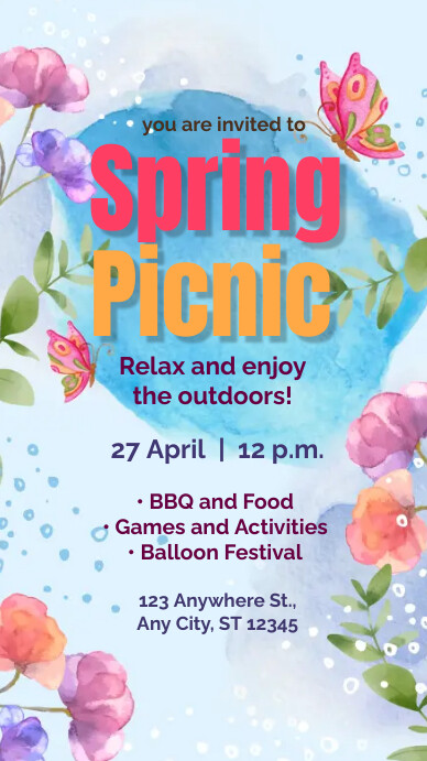 Copy of spring | PosterMyWall