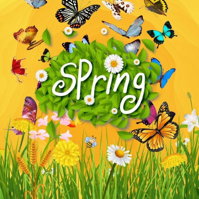 Spring Template | PosterMyWall