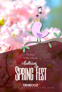 Spring Event Poster Template | PosterMyWall