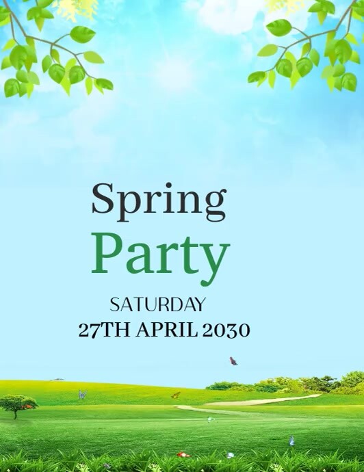 Plantilla de spring | PosterMyWall