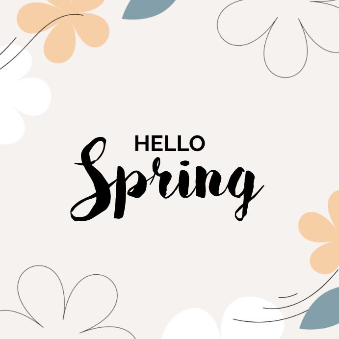 SPRING Template | PosterMyWall