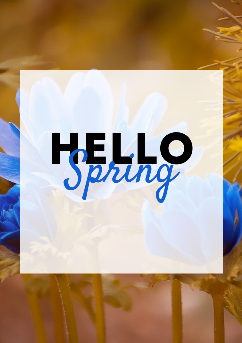 SPRING Template | PosterMyWall