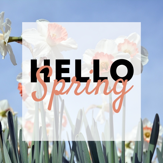 SPRING Template | PosterMyWall