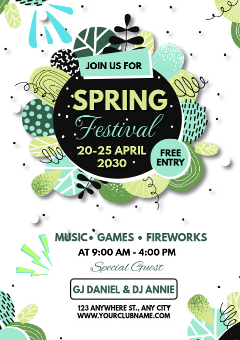 spring Template | PosterMyWall