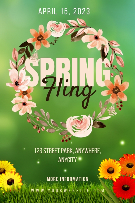 SPRING Template | PosterMyWall
