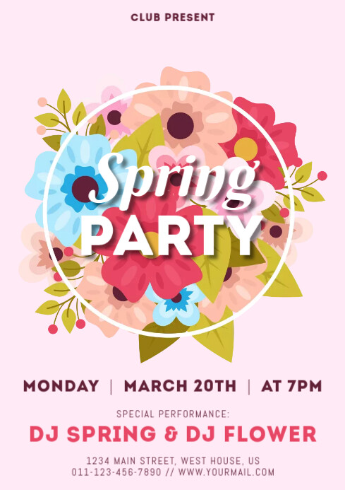 spring Template | PosterMyWall