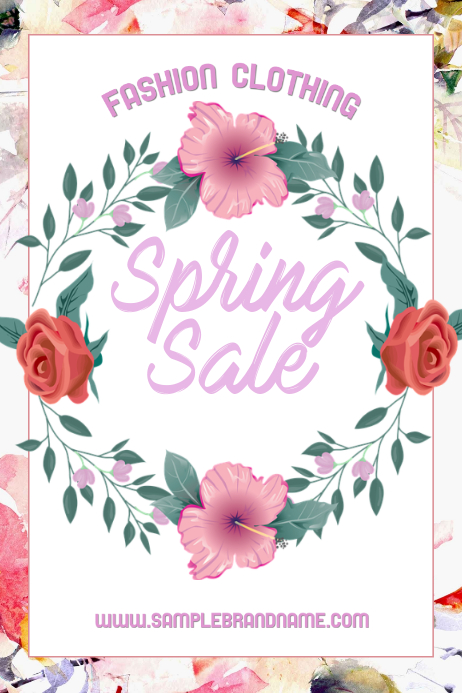 Spring Template | PosterMyWall