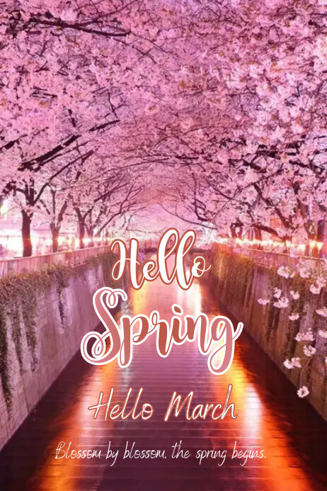 Plantilla de spring | PosterMyWall