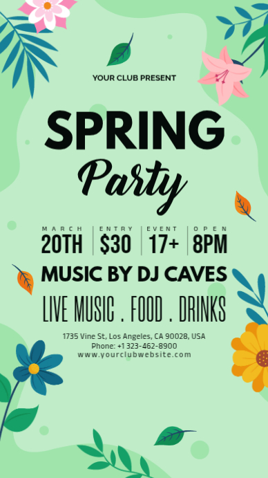 spring Template | PosterMyWall