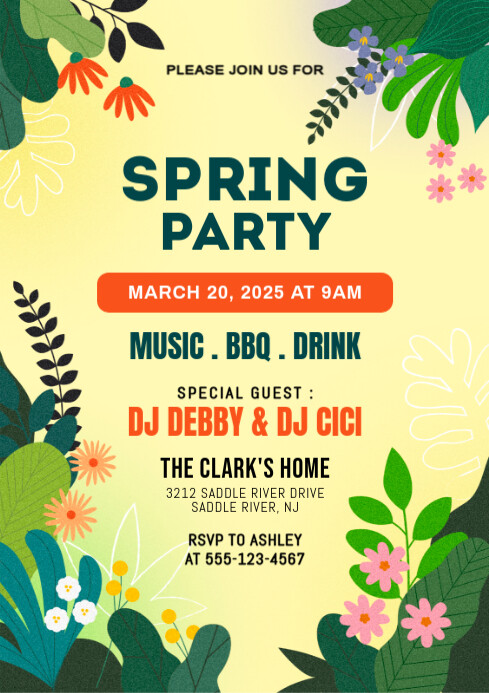 Copy of spring | PosterMyWall