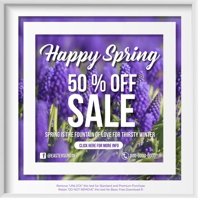 Spring Template | PosterMyWall