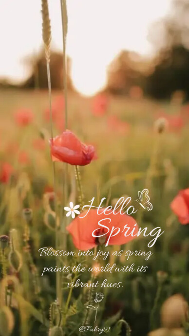 spring Template | PosterMyWall