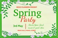 Spring Party Poster Template | PosterMyWall