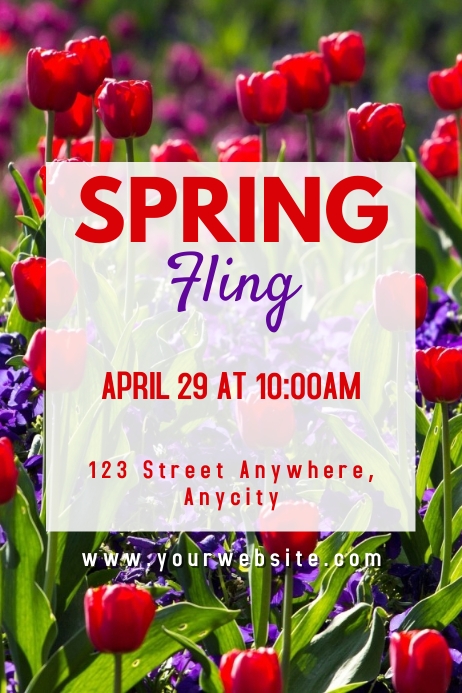 SPRING Template | PosterMyWall