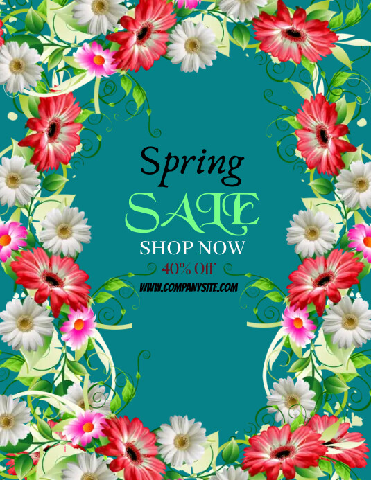Plantilla de spring | PosterMyWall