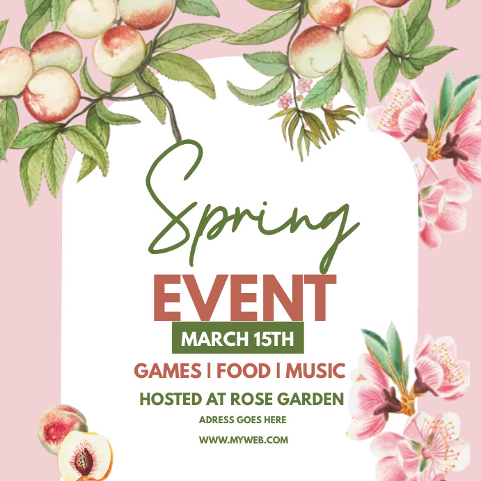 spring Template | PosterMyWall
