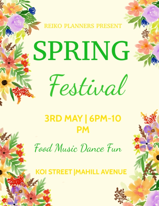 Copy of SPRING | PosterMyWall