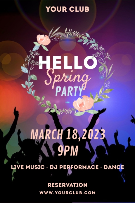 SPRING Template | PosterMyWall