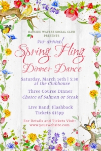 Spring Event Poster Template | PosterMyWall