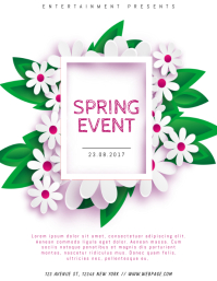 Spring Event Flyer Invitation Template | PosterMyWall