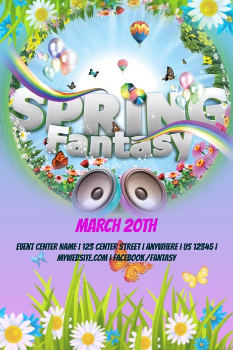 Spring Fantasy Flyer Template | PosterMyWall
