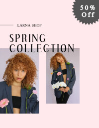 Spring Fashion A4 Template | PosterMyWall