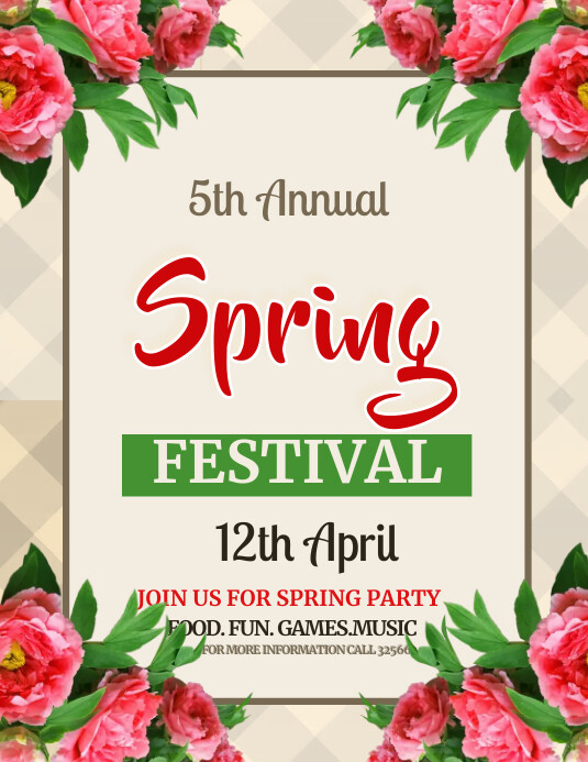 spring festival (1) Template | PosterMyWall