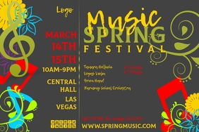 Spring Party Poster Template | PosterMyWall