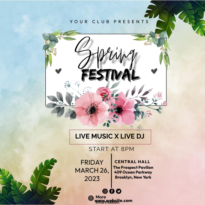 Copy of Spring Festival Event | PosterMyWall