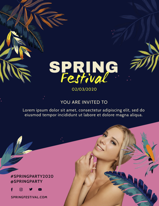 Spring Flyer Template | PosterMyWall