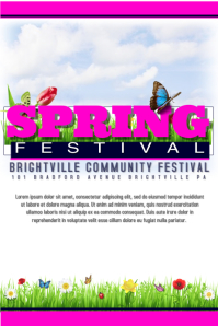 Spring Festival Template | PosterMyWall