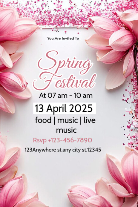 Copy of Spring Festival Poster | PosterMyWall