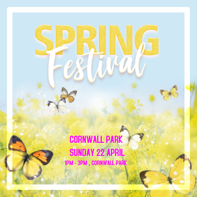 SPRING FESTIVAL Template | PosterMyWall