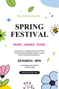 Spring Fling Poster Template | PosterMyWall